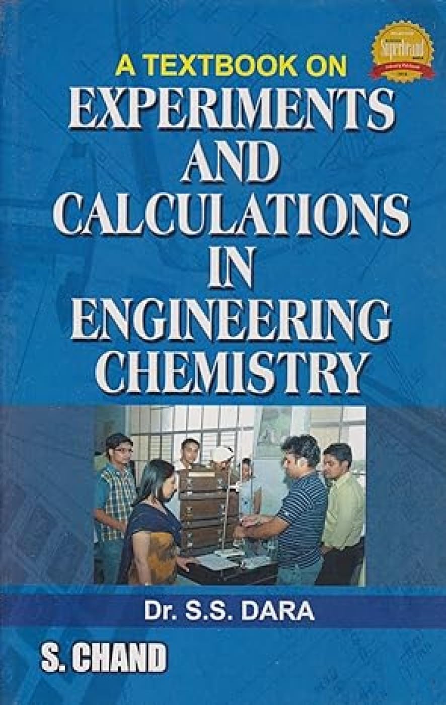 A Textbook On Experiments And Calculations In Engineering Chemistry ...