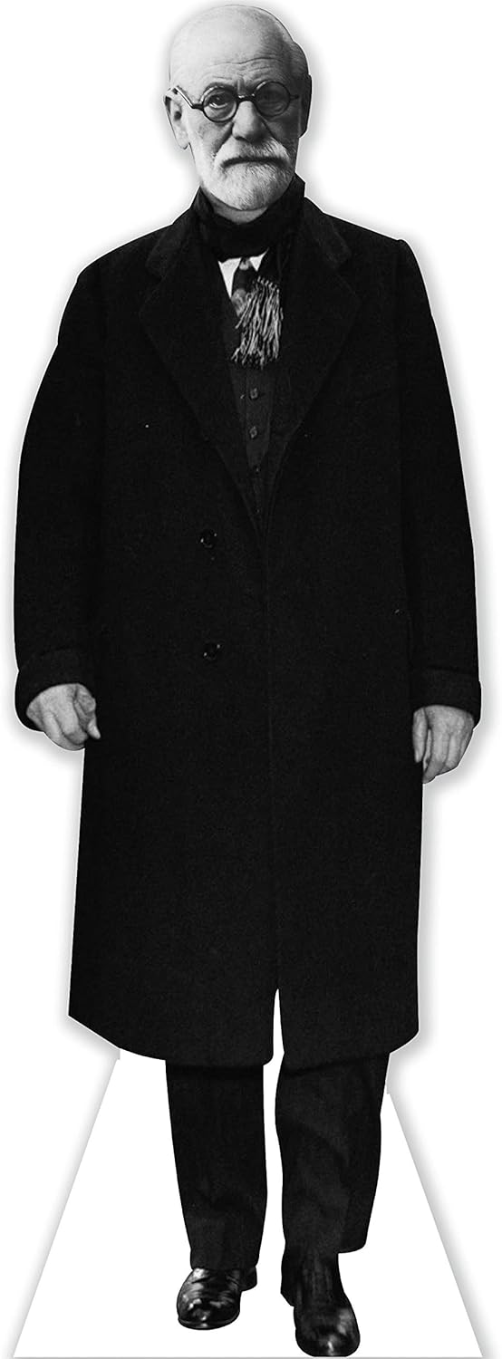aahs!! Engraving Sigmund Freud Life Size Carboard Stand Up, Black and ...