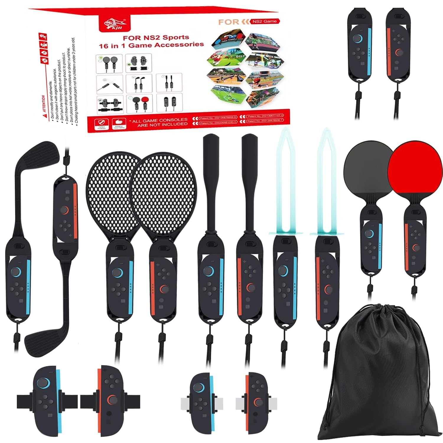 Snapklik.com : Switch 2 Sports Accessories Bundle For Nintendo Switch 2 ...