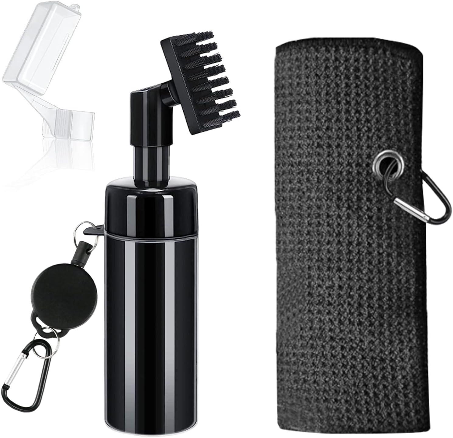 RHHGHY Golf Club Cleaner Brush, Golf Cleaning Kit With Water Spray ...