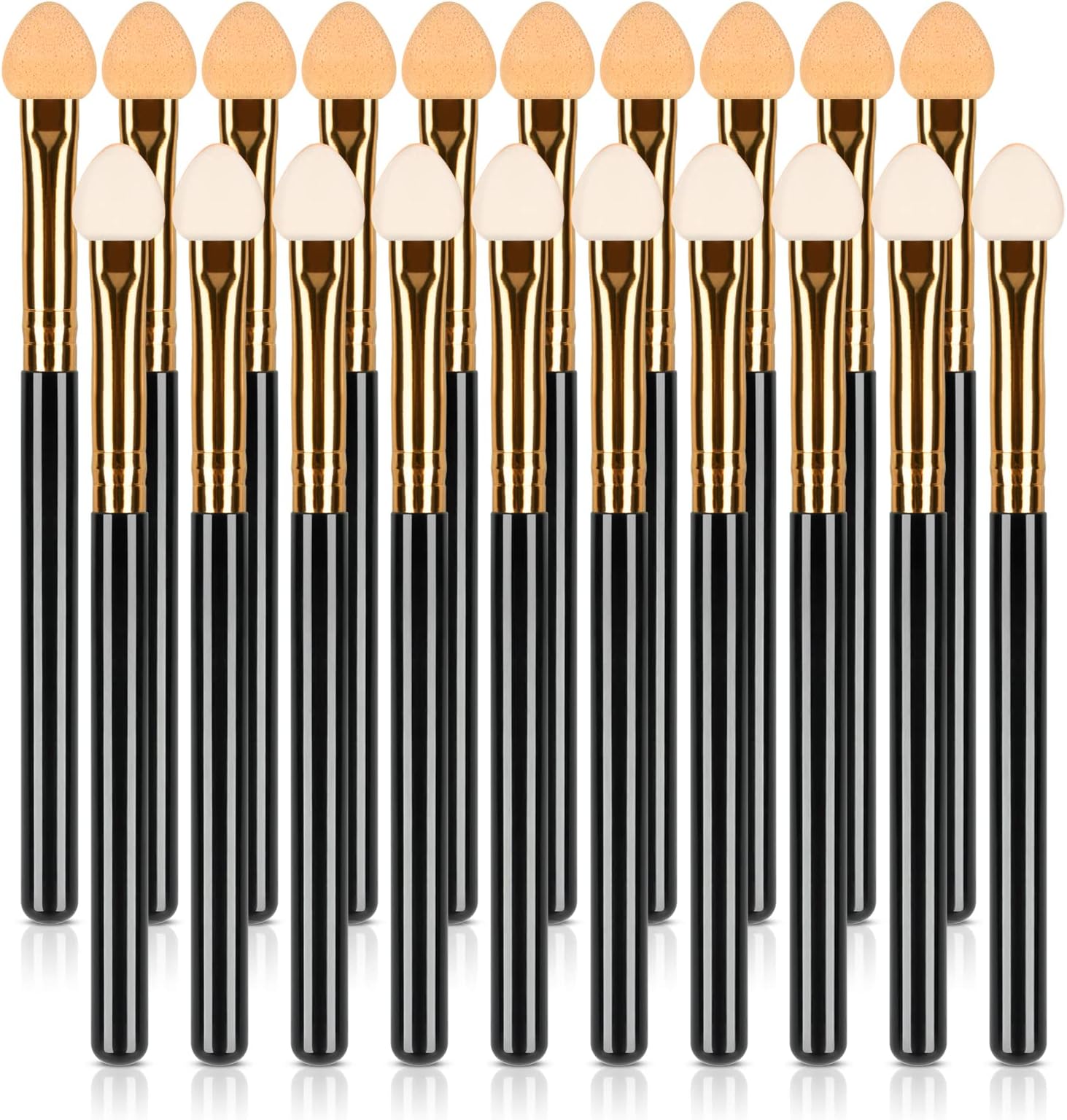 Amazon.com: UorPoto 20Pcs Professional Eyeshadow Applicators Sponge Tip ...