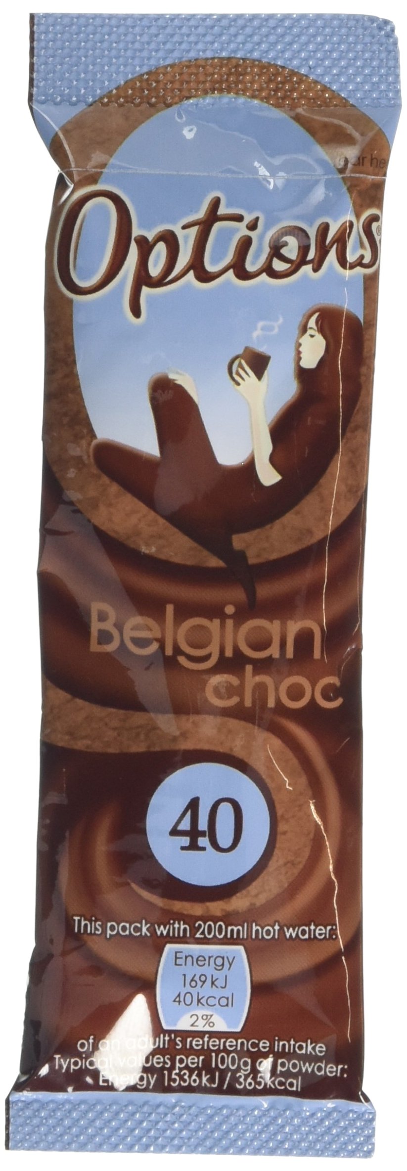 Options Belgian Chocolate - 11g sachets. Box quantity: 100 : Amazon.co ...
