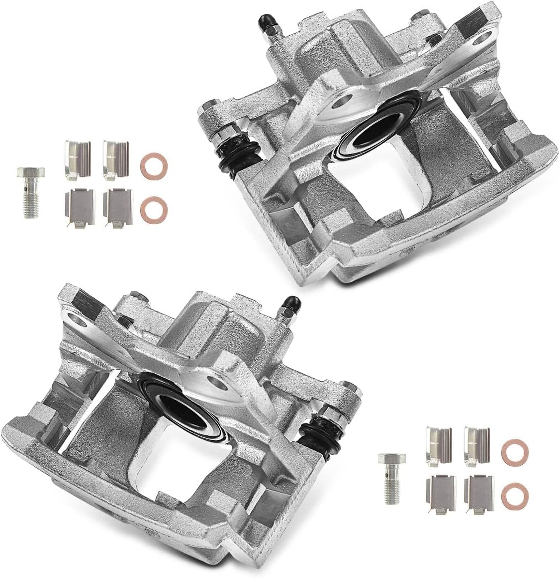 A-Premium Disc Brake Caliper Assembly with Bracket Compatible with ...