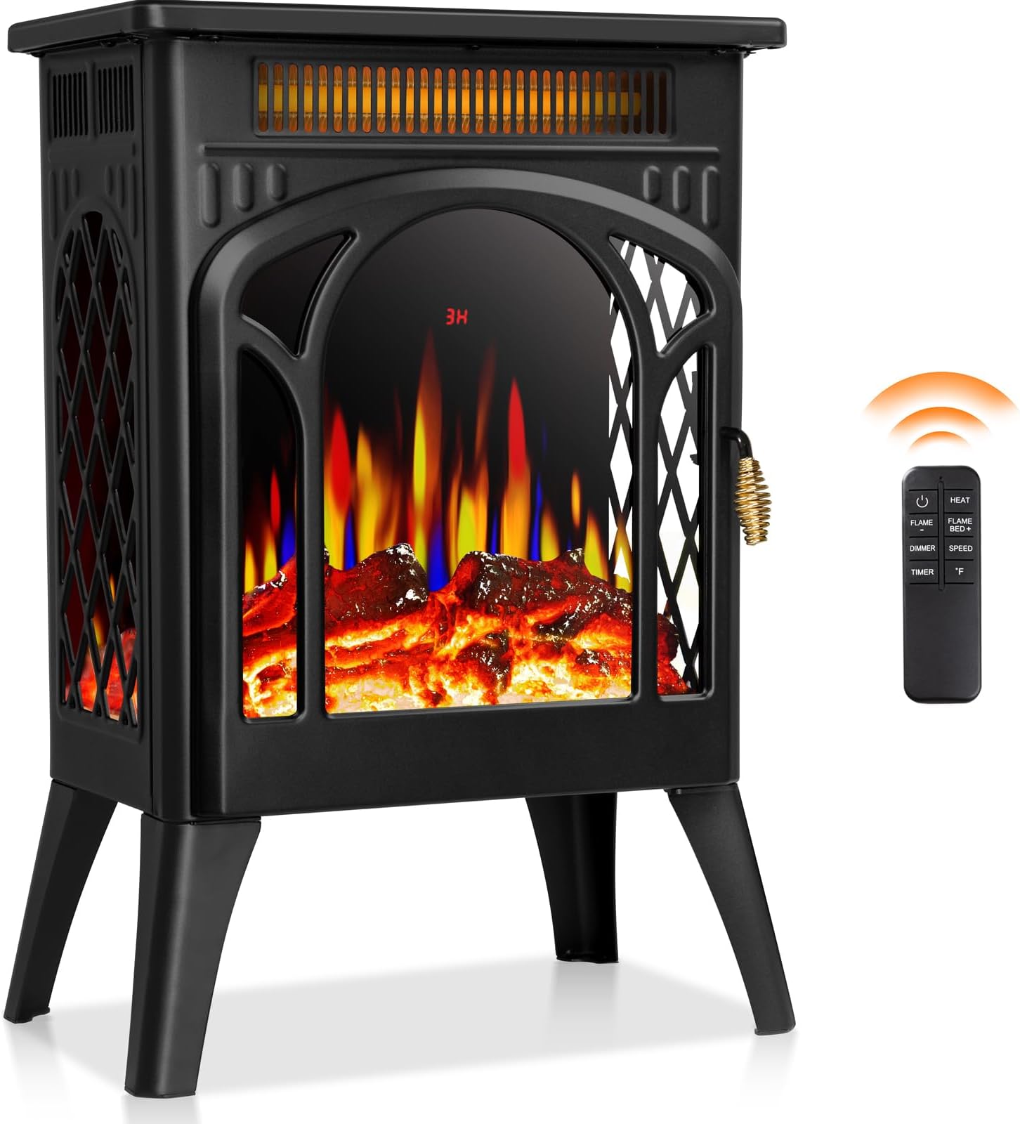 Amazon.com: VEXON Electric Fireplace Heater,1000W/1500W Electric ...
