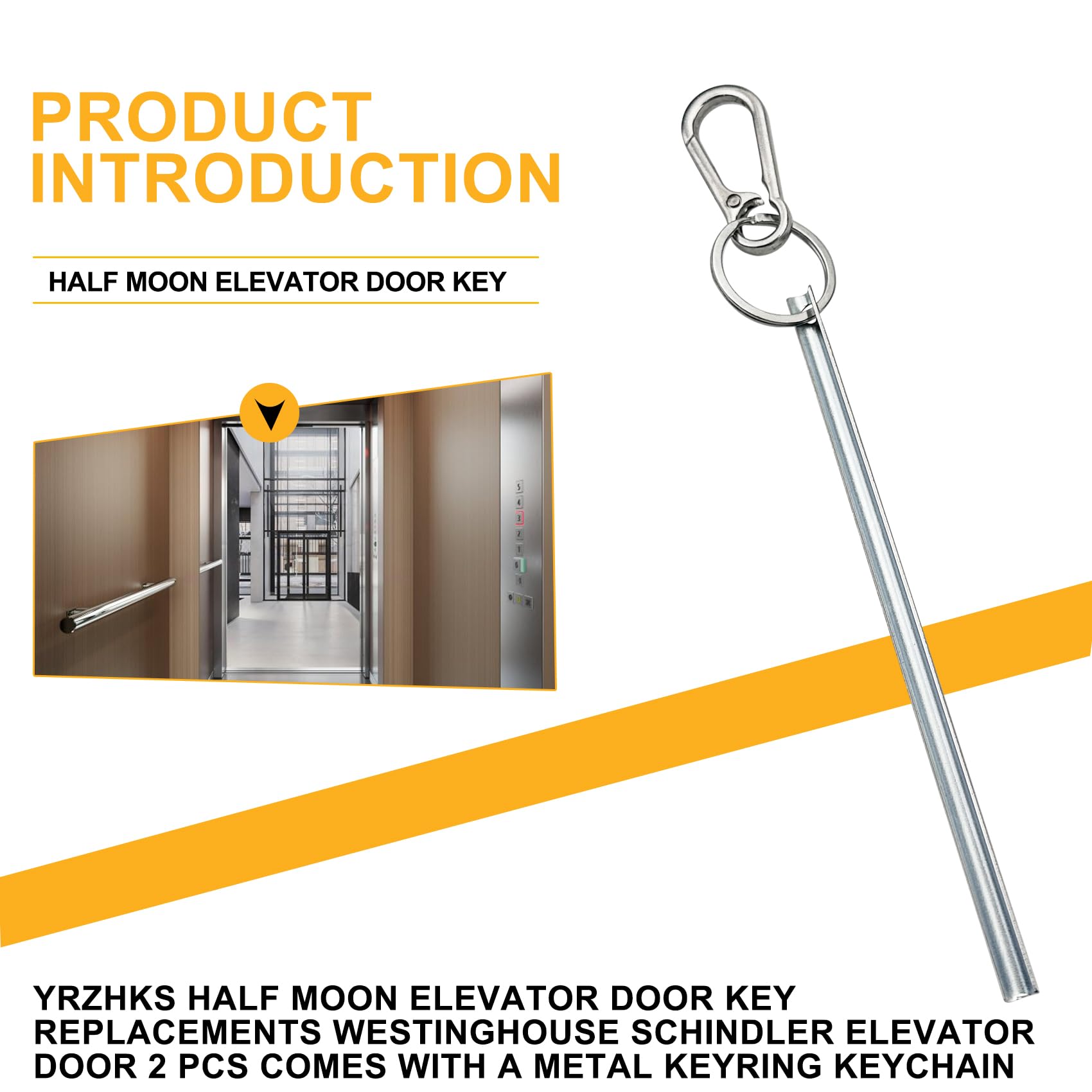 Elevator Door Key Half Moon Lunar Key Instructional Video