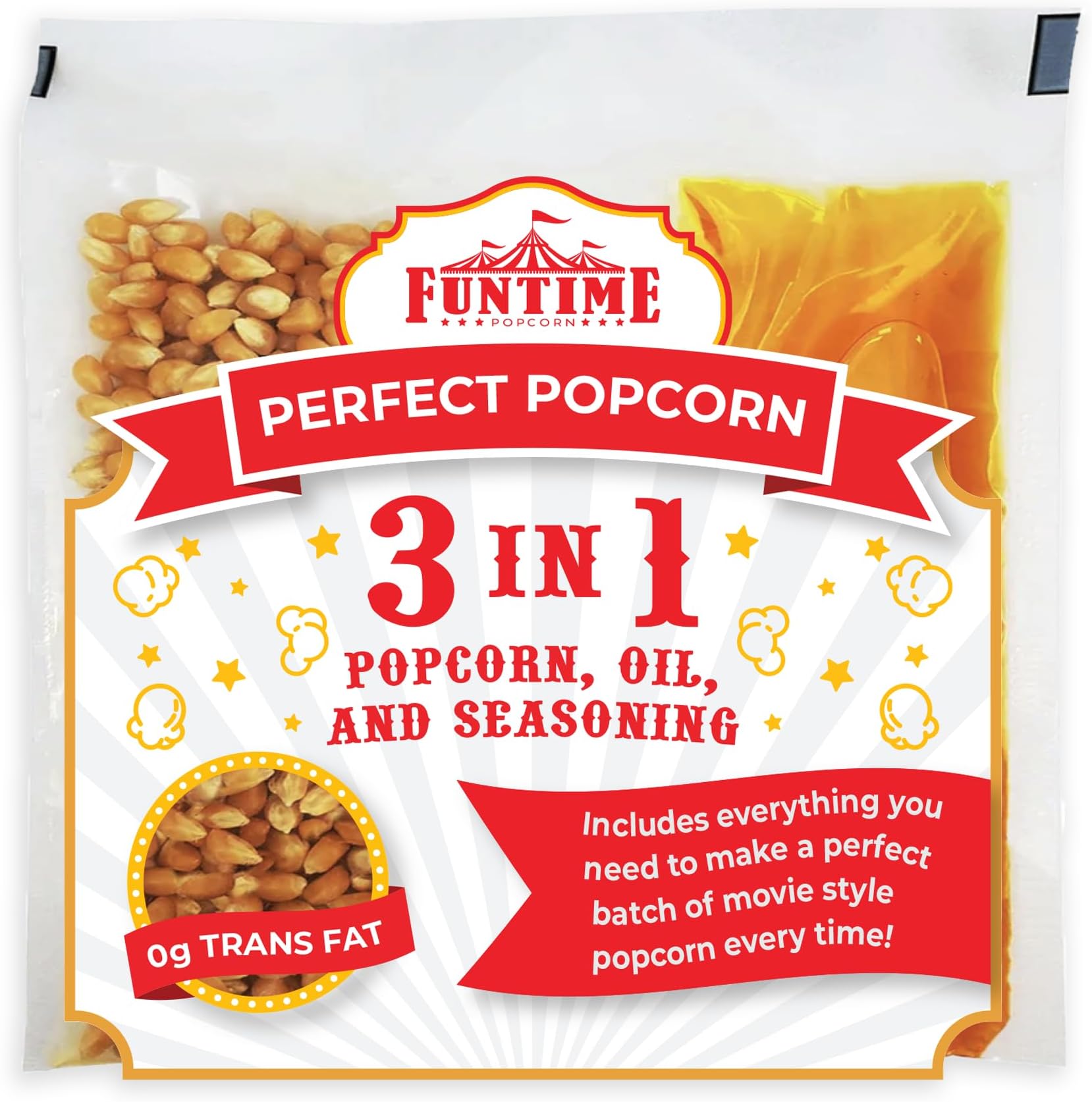 Amazon.com: Sweet Chaos Cold Stone Cake Batter Popcorn 5.5 oz. Bagged ...