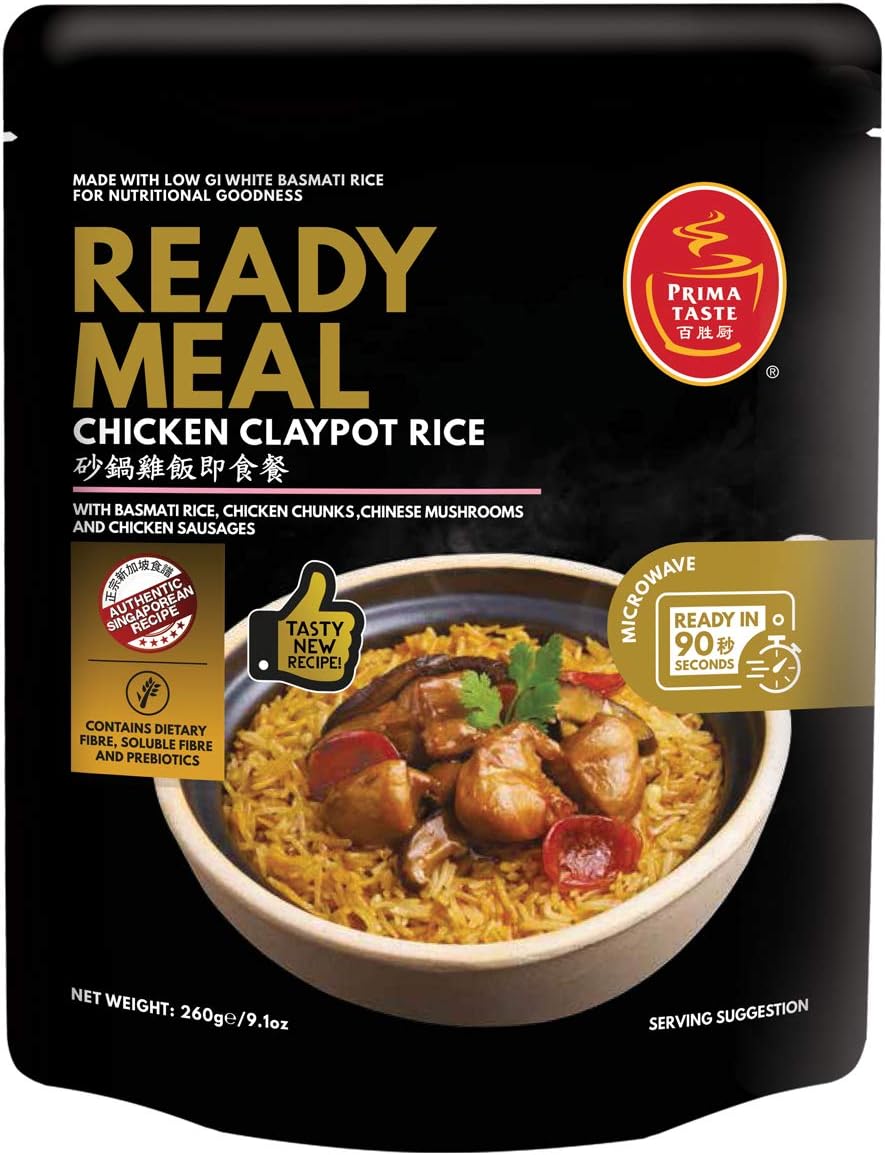 PRIMA TASTE Chicken Claypot Rice, 1 x 260g : Amazon.sg: Grocery