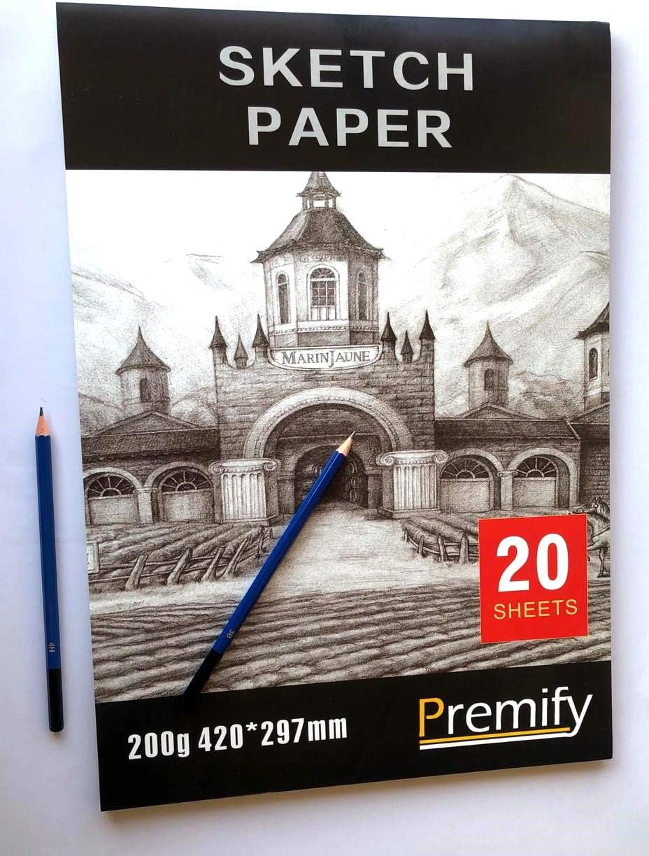 FIS Tracing Pad, Size A3(297x420mm), 90/95gsm, 50 Sheets Per Pad, Plain ...