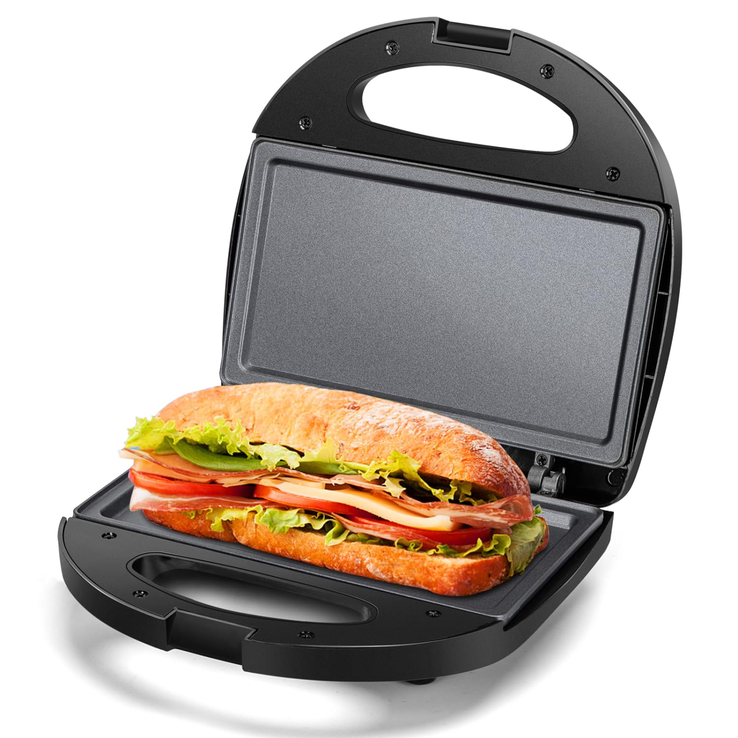 Buy Aigostar Deep Fill Sandwich Toaster, Sandwich Maker Panini Press ...