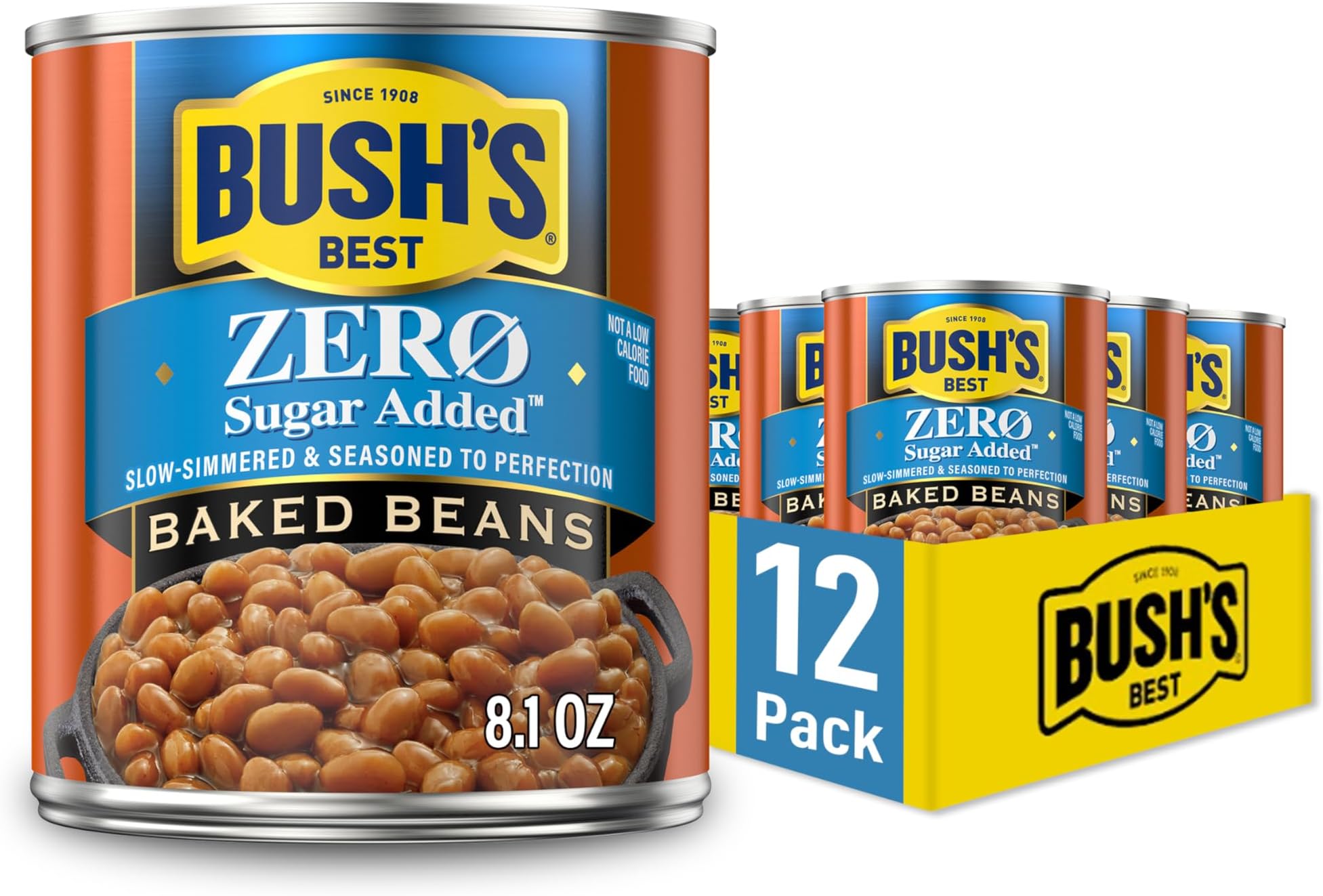 Amazon.com: Van Camp's Original Baked Beans, Canned Beans, 15 OZ (Pack ...