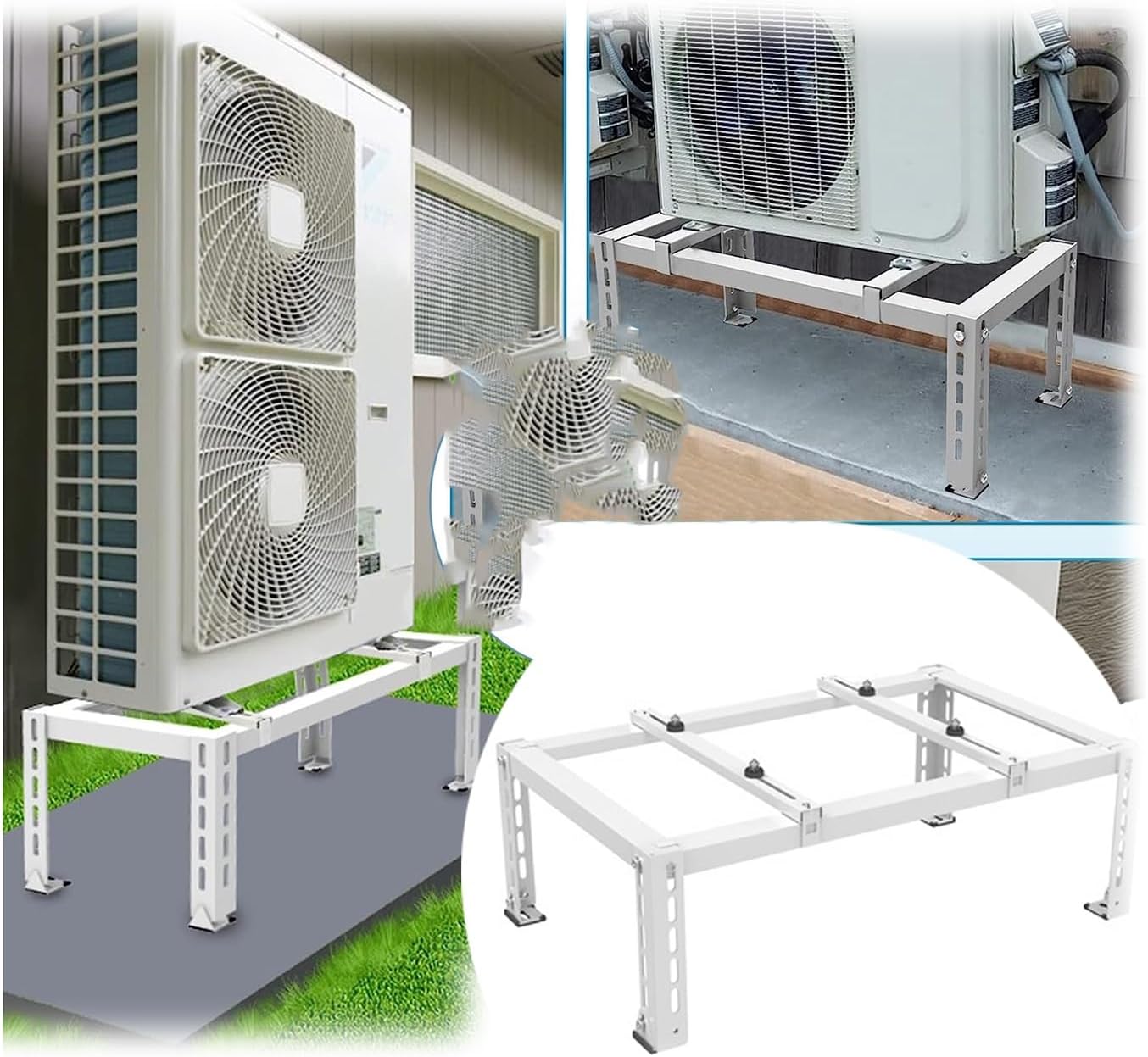 Amazon.com: Cooler Stand No Drill Ac Support Bracket Air Conditioner ...