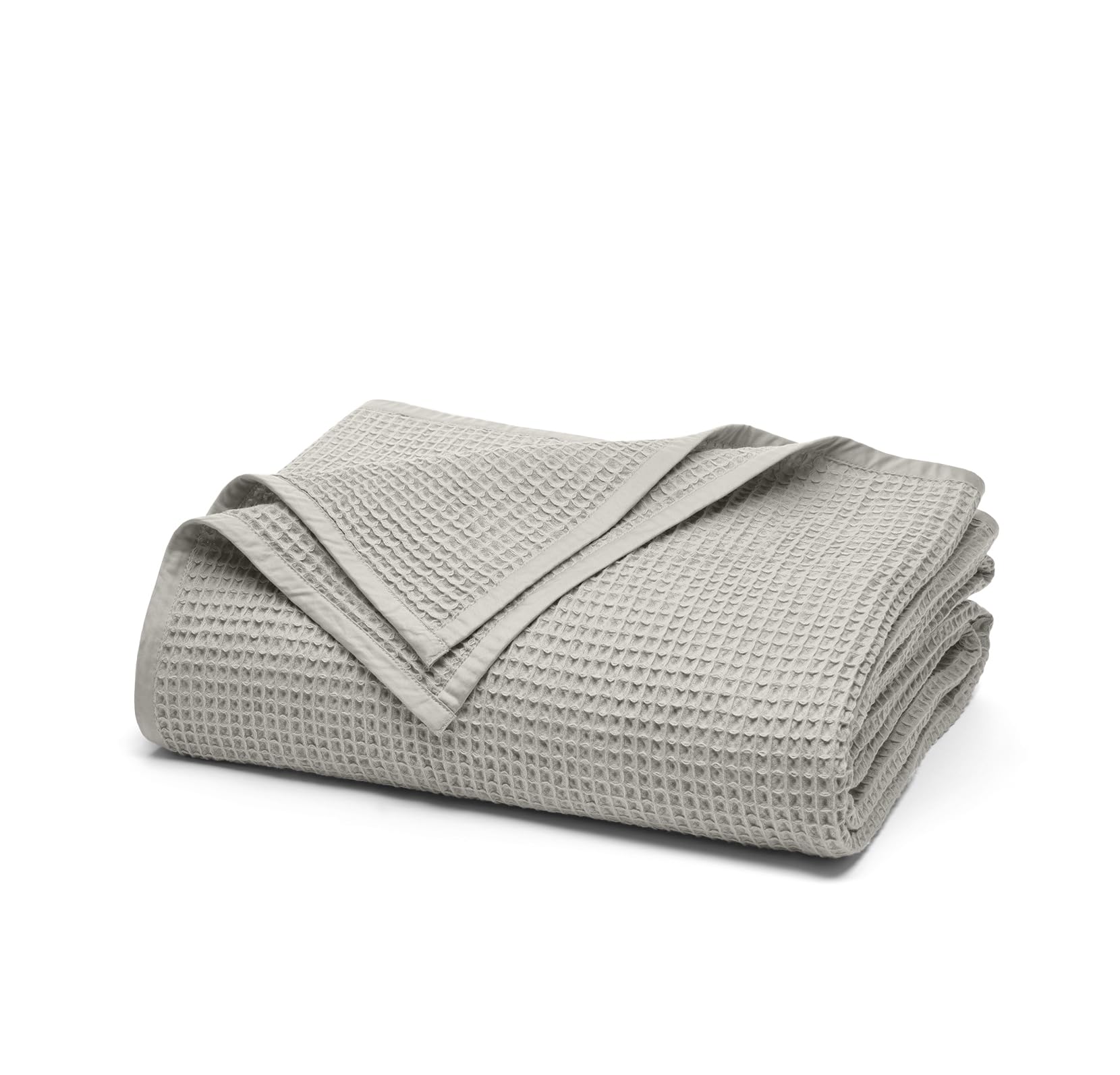 Amazon.com: BOLL & BRANCH Waffle Bed Blanket – Luxurious 100% Organic ...