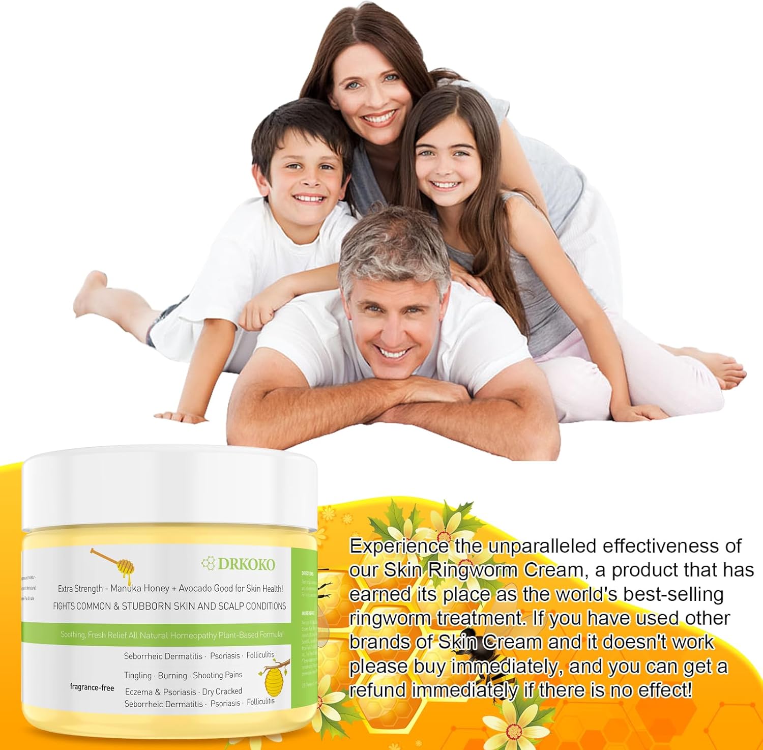 1 Pack Manuka Honey Eczema, Tea Tree Oil, Heat Rash Philippines | Ubuy