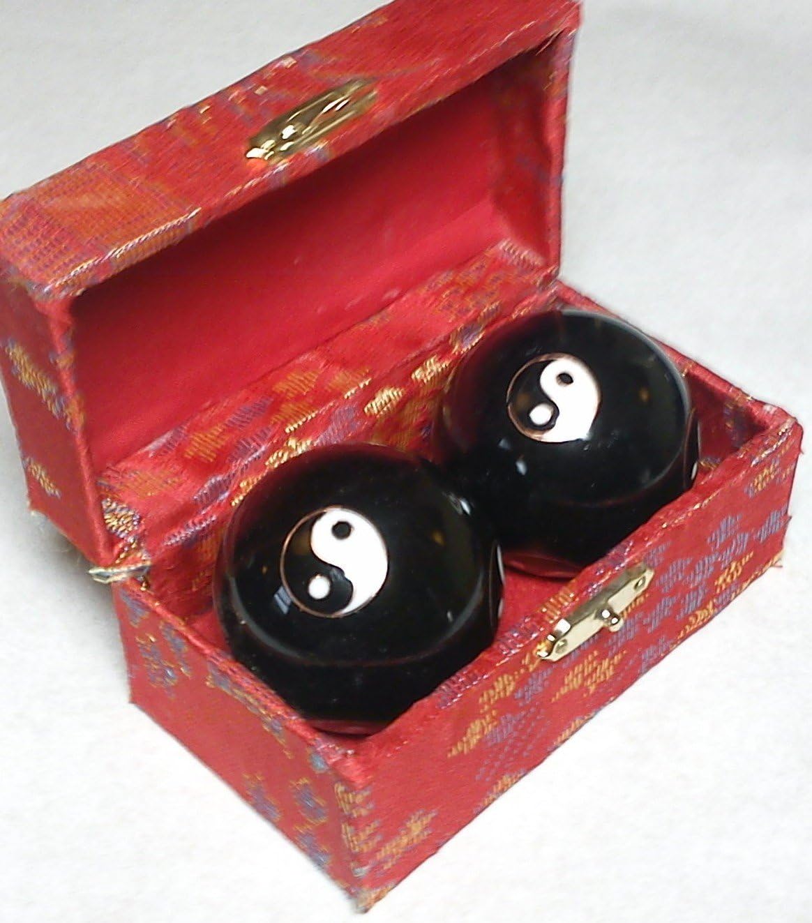 Health Ball With YING YANG Design 45mm Baoding Health / Stress Balls ...