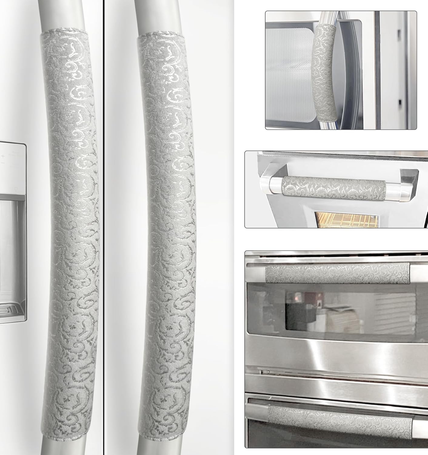 Amazon.com: Refrigerator Door Handle Covers, Set of 6, Non-Slip ...