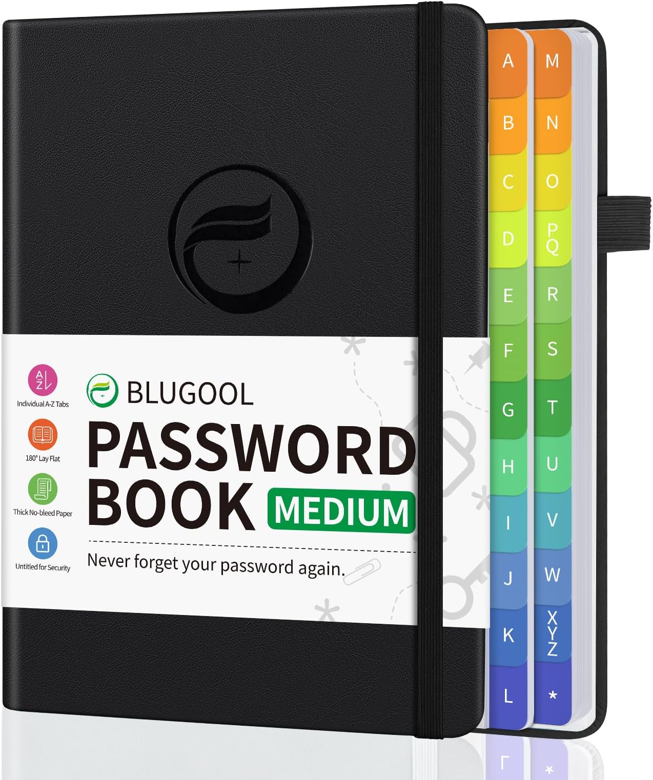 Amazon.com : Password Book with Alphabetical Tabs, Password Keeper Book ...