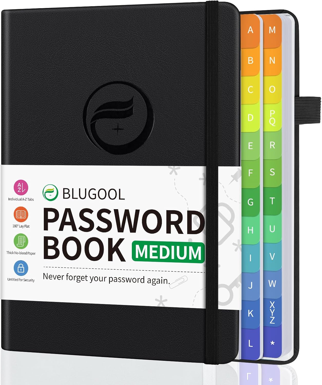 Amazon.com : Password Book with Alphabetical Tabs, Password Keeper Book ...