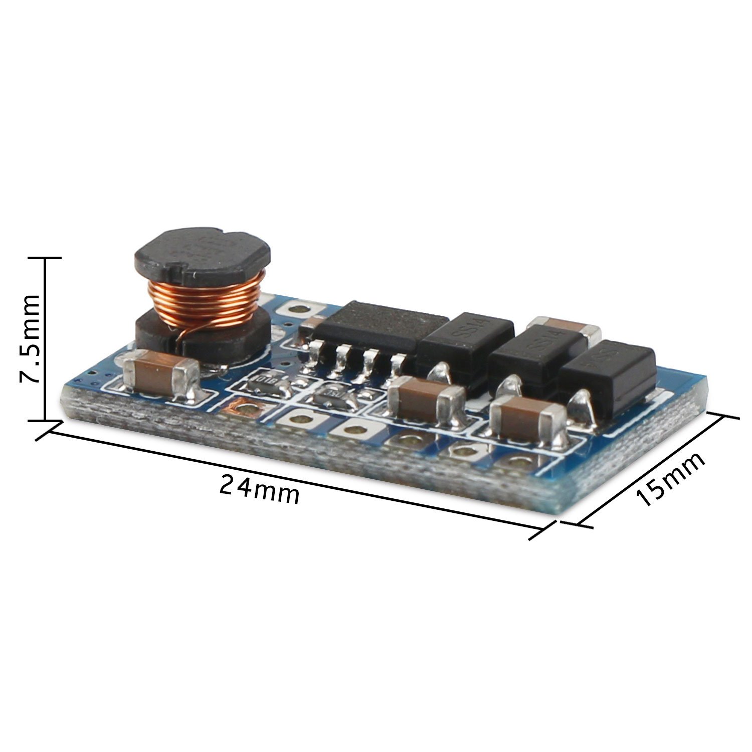 Buy DROK Mini Boost Voltage Converter DC 3.2-13V to DC ±15V Positive ...