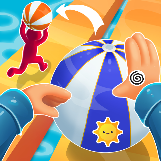 Race Of Beach Ball Players - Beach Ball Multiplayer Runner - Beach ...