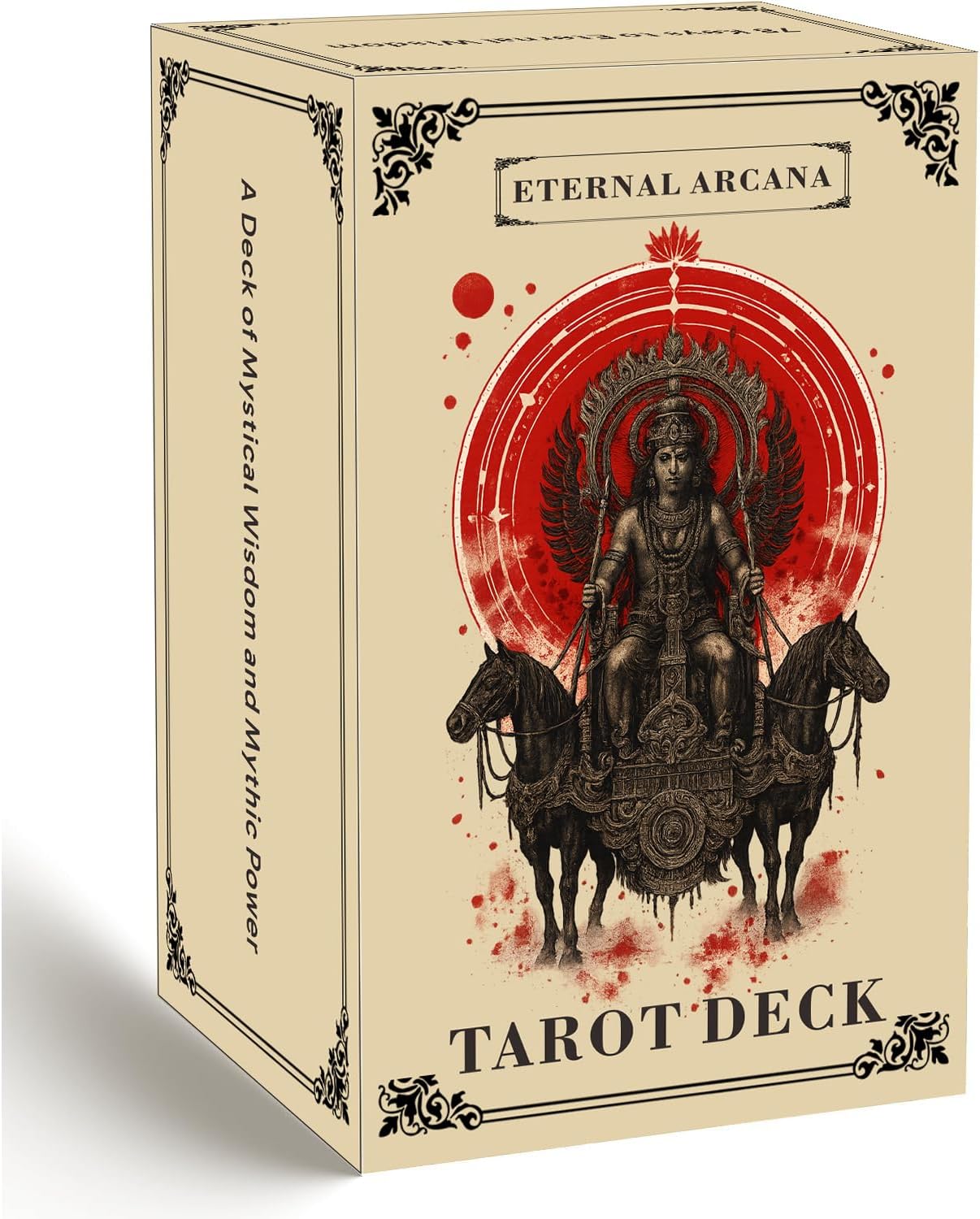 Amazon.com: ZHQGYN Eternal Arcana Tarot Deck, a Minimalist 78-Card Deck ...