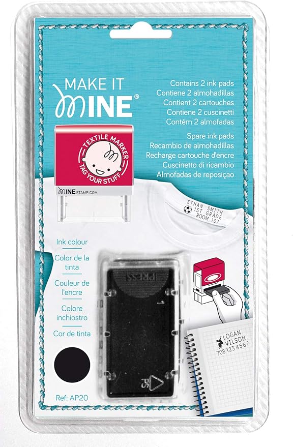 Amazon.com: MINE Stamp Replacement Ink Cartridge for MINE Stamp Models ...