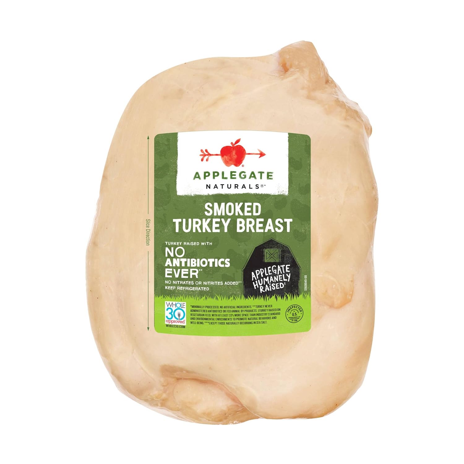 Amazon.com: Applegate, Smoked Turkey Breast Fresh Pack : Grocery ...