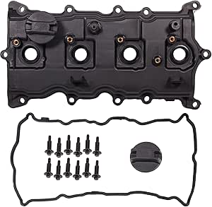 Amazon.com: HIHIAV Engine Valve Cover with Gasket Bolts & Oil Cap ...