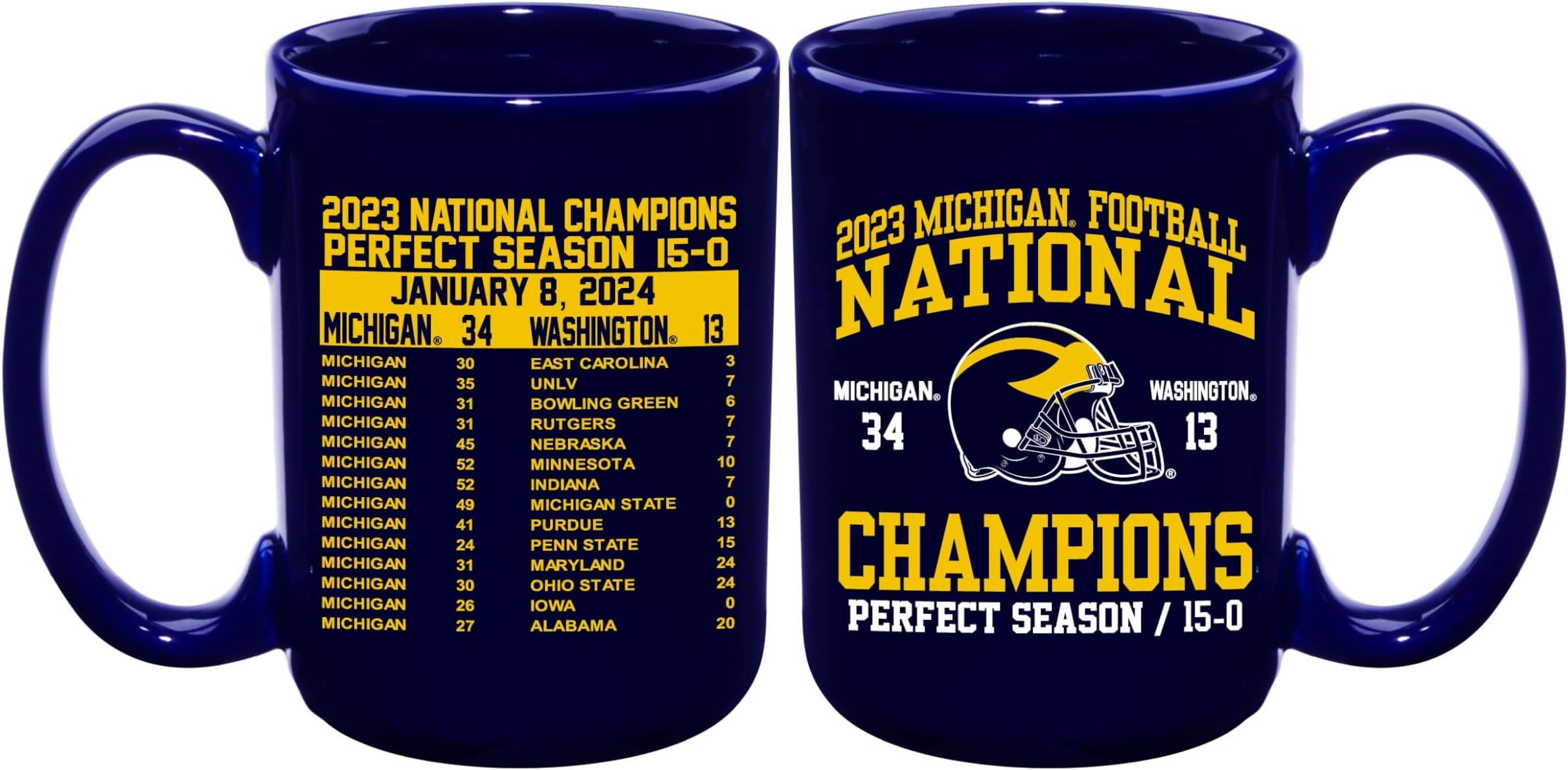 Amazon.com: RFSJ Michigan Wolverines 2023 NCAA National Championship ...
