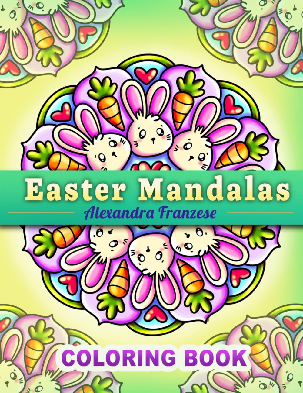 Amazon.com: Easter Mandalas Coloring Book: Cute Spring Themed Patterns ...