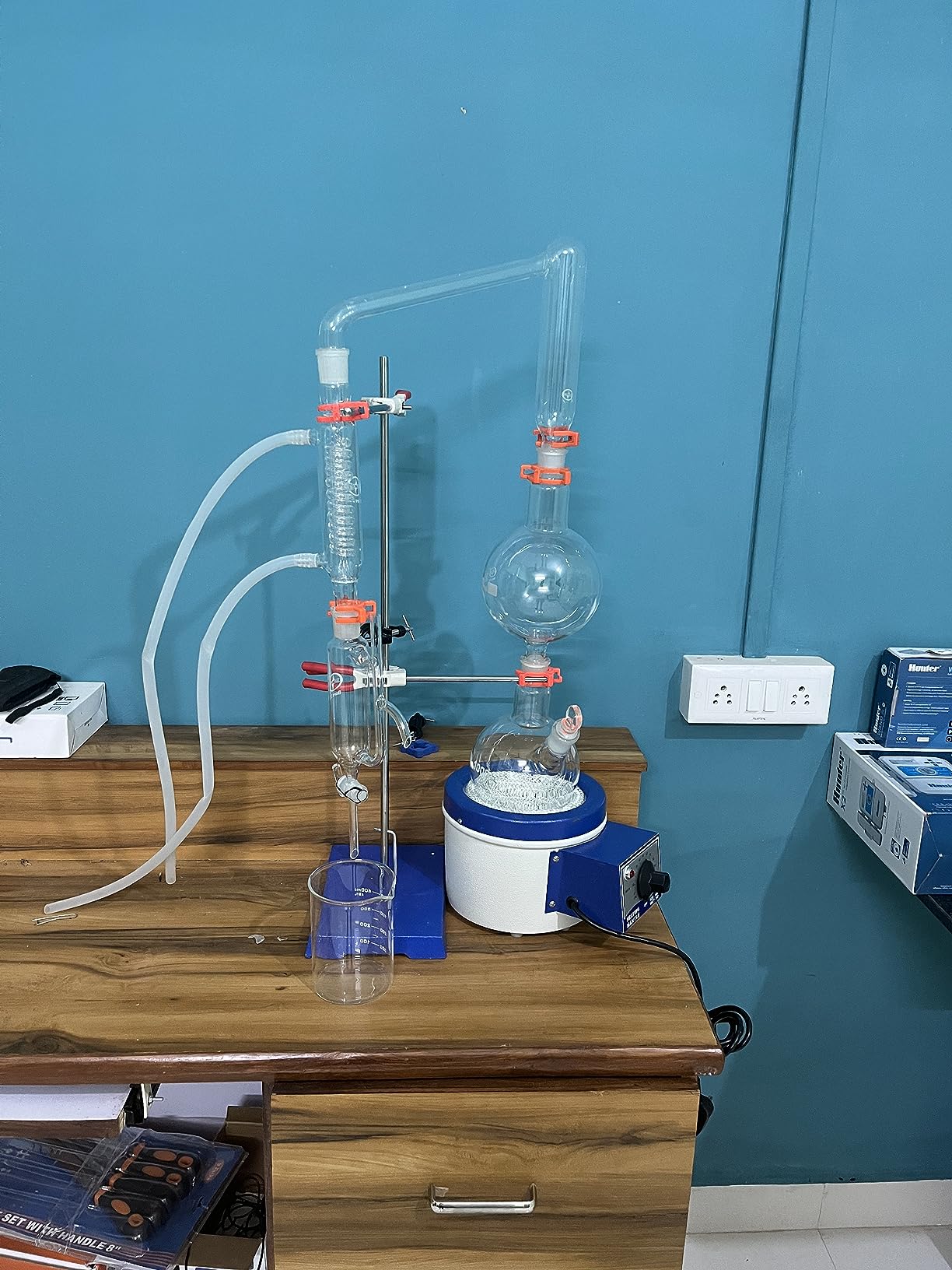 ISKO® Steam Distillation Apparatus with Heating Mantle, all Complete ...