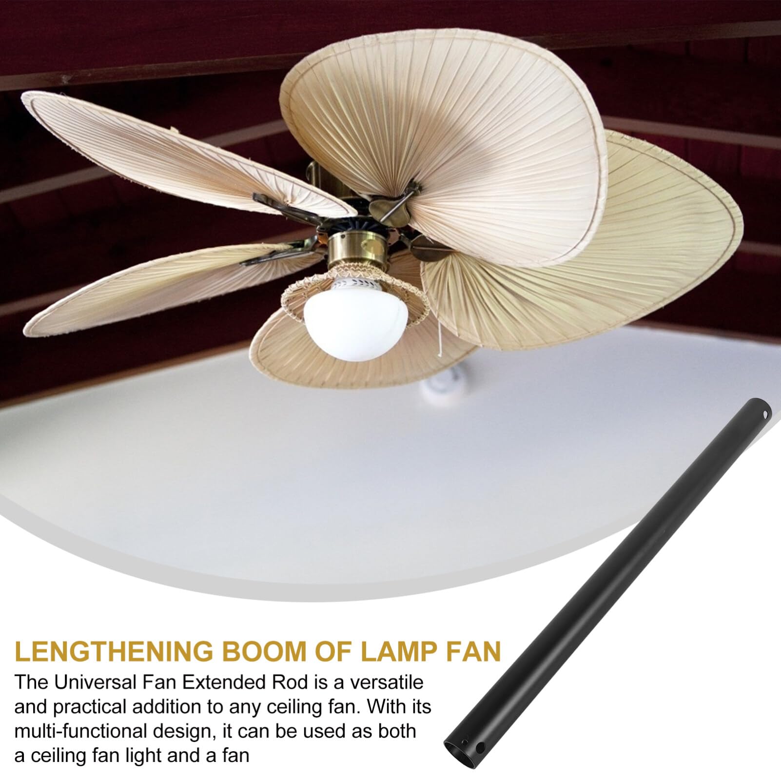 Ceiling Fan Pole Extensions Veemoon Extension Rod For Ceiling Fan Rod