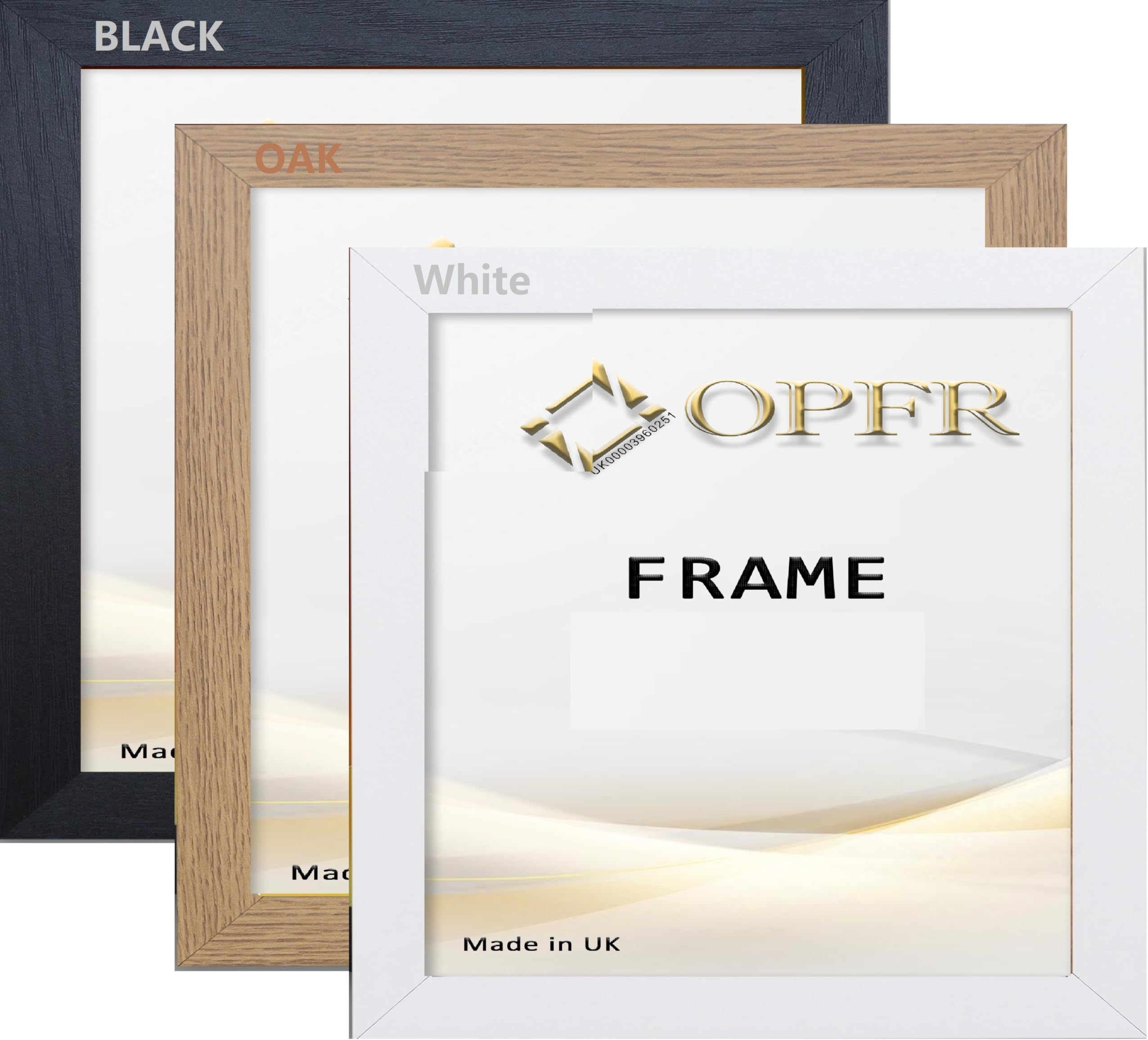 Picture Frame Poster Frame Size, 40x40cm (Oak) : Amazon.co.uk: Home ...