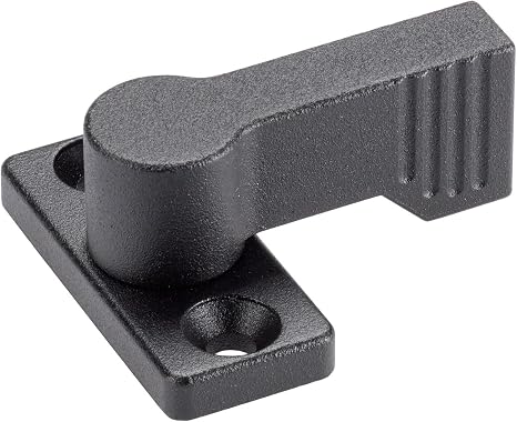 HALDER 24101.0202 Drehriegel, d1=17 mm, Schwarz : Amazon.de: Baumarkt
