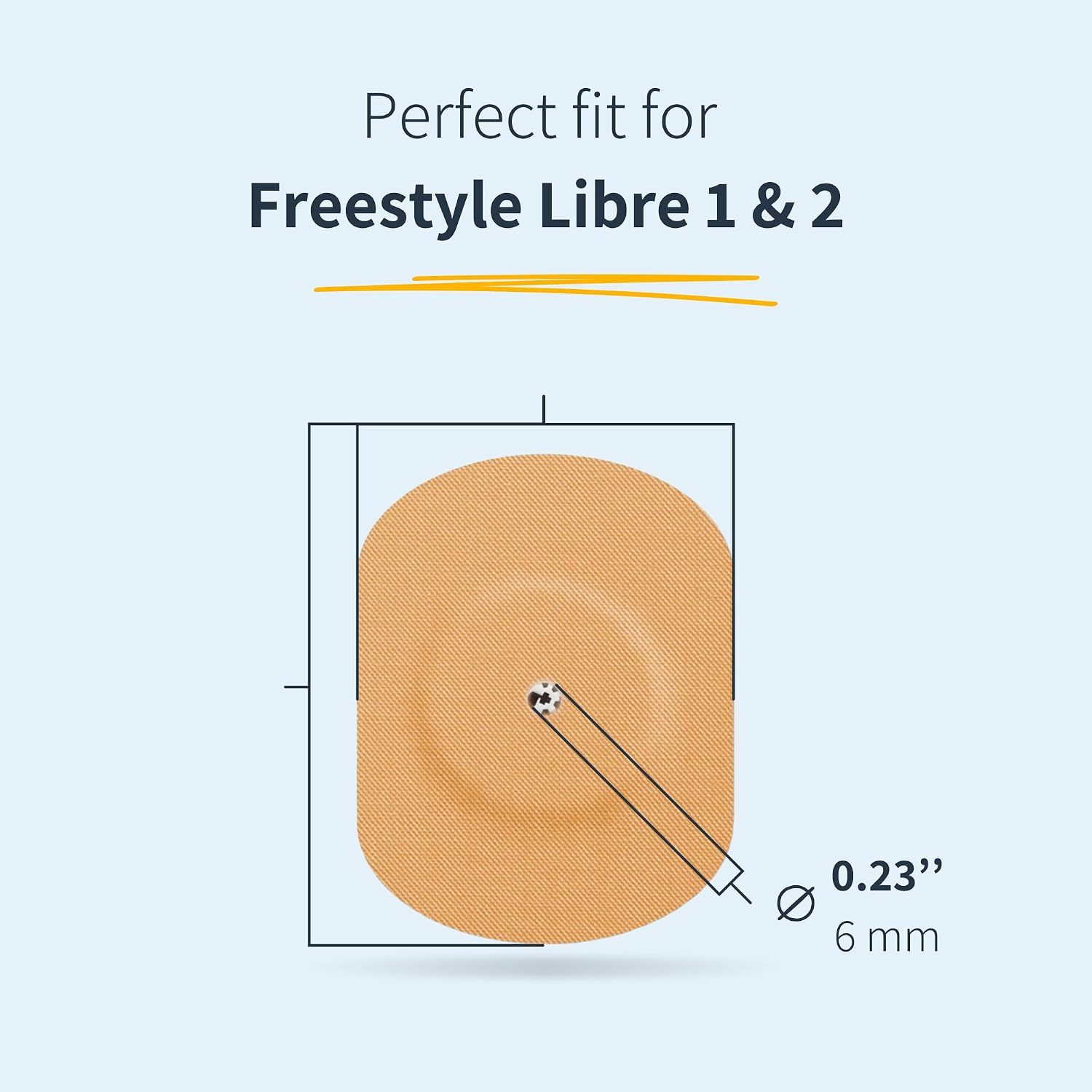 Paquete de 10 cubiertas de sensor Freestyle Libre 12 impermeables con ...