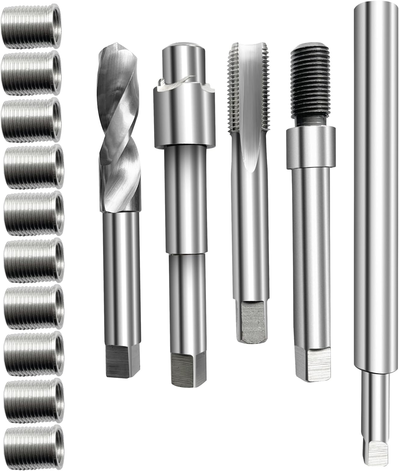 Amazon.com: TIME-SERT M12x1.25 Spark Plug Thread Repair kit with ...