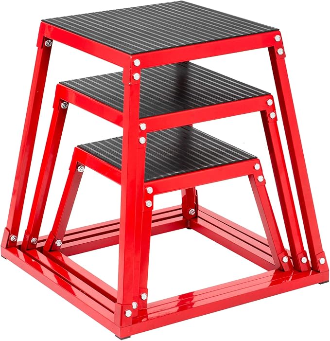 Amazon.com : VEVOR Plyometric Platform Box Fitness Exercise Jump Box ...