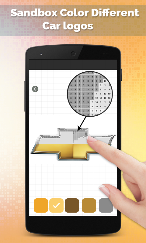 Car Coloring by Number: Sandbox Coloring - App on Amazon Appstore