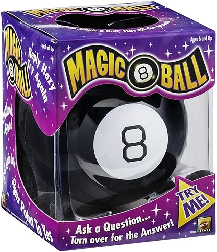 Amazon.com: Mattel Games 30188 Magic 8 Ball® : Toys & Games