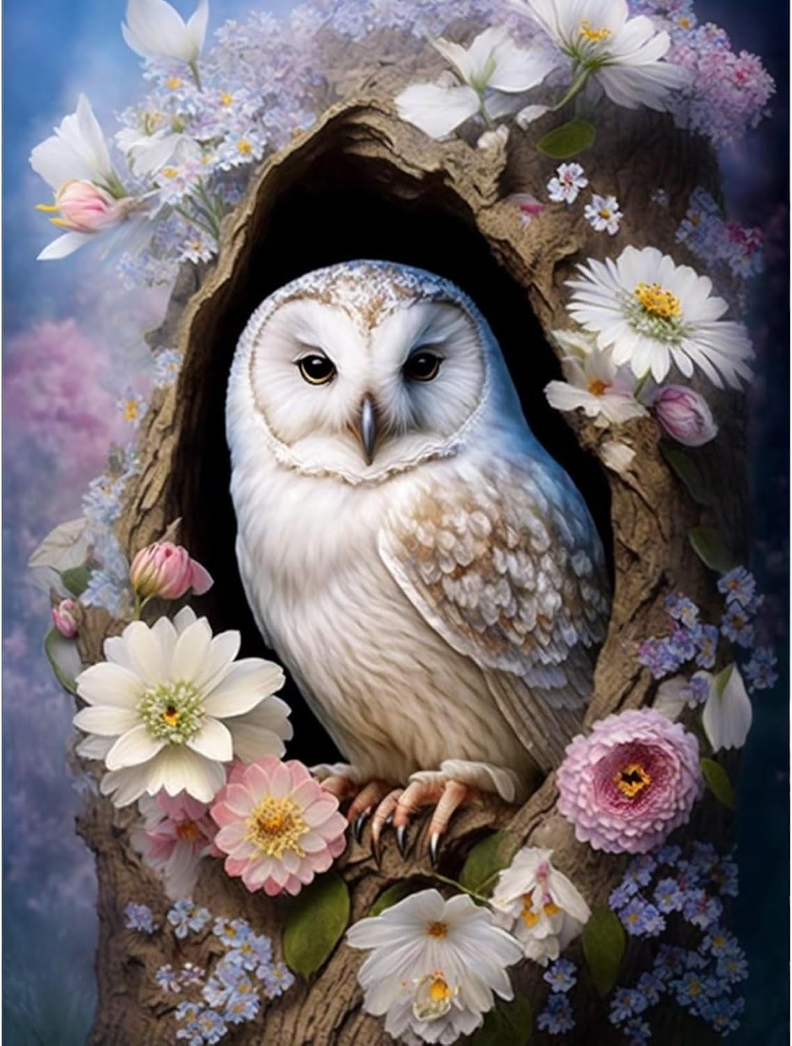 Amazon.com: CoHraeu Owls Diamond Painting Kits for Adults - 5D Diamond ...