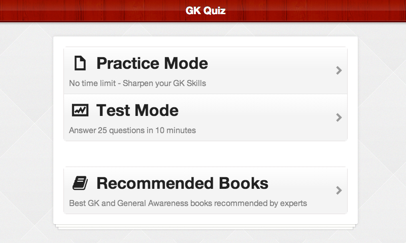 India GK Quiz - App on Amazon Appstore