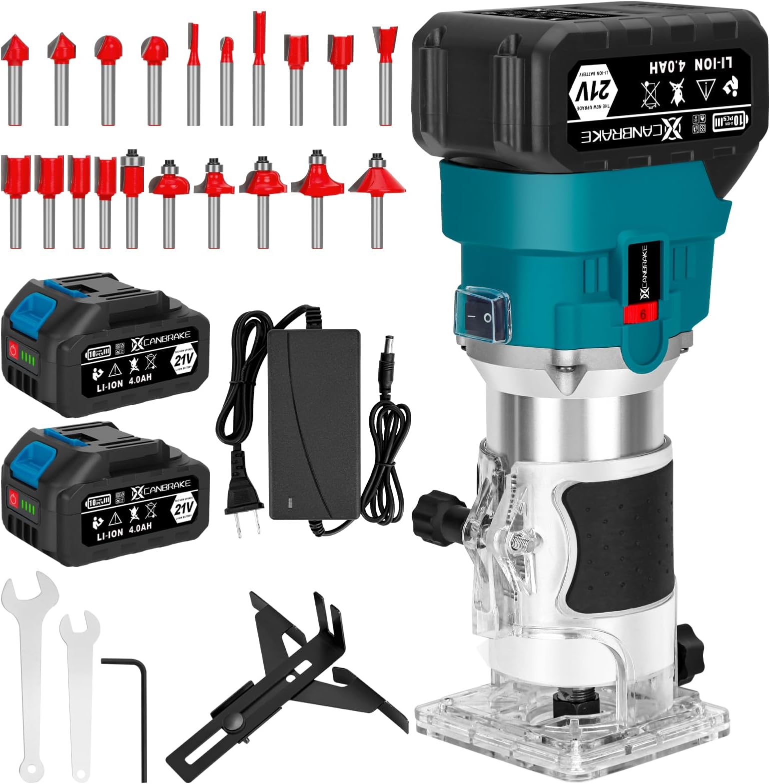 CRAFTSMAN V20 Router Tool, Cordless, Variable Speed, Fixed Base Router ...