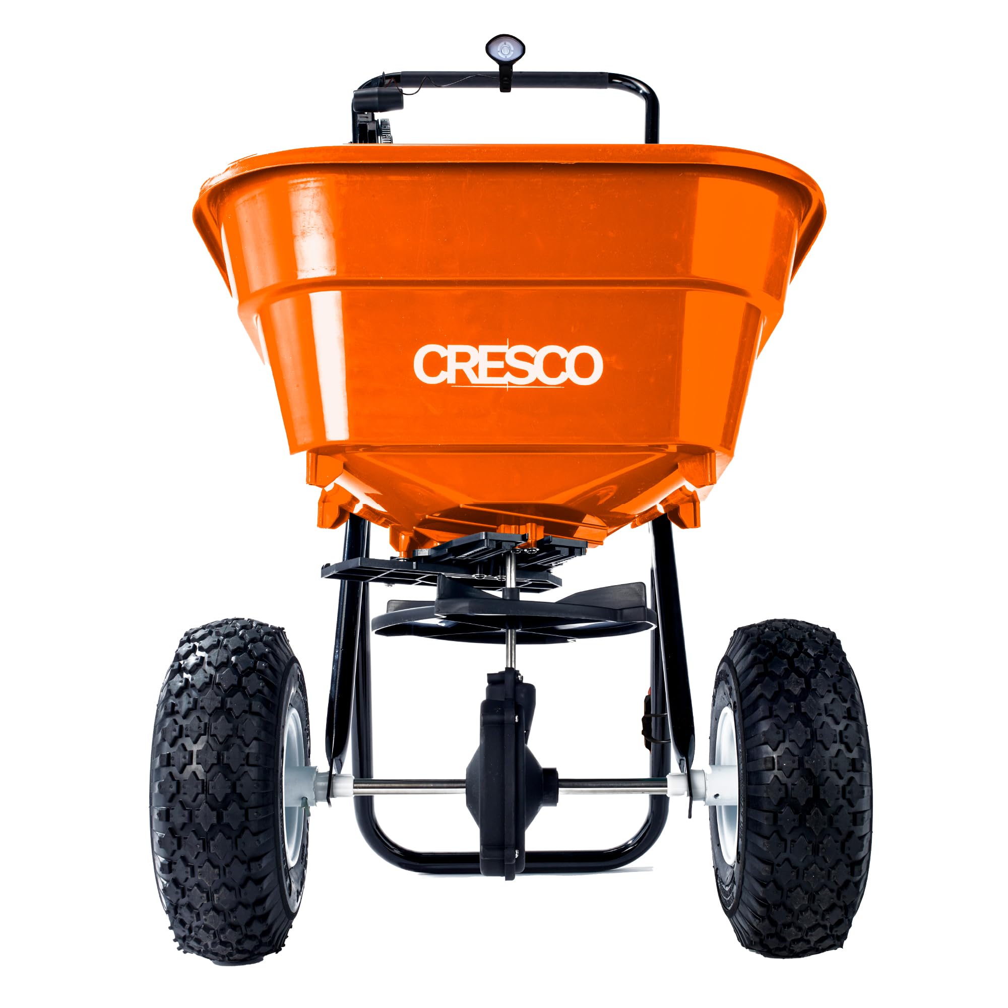 CRESCO CR20SW Salt Spreader - Winter-Grade | Pneumatic Traction Wheels ...