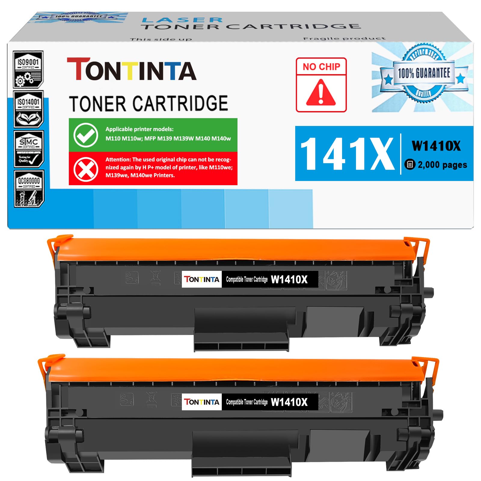 Amazon.com: TONTINTA Not Compatible with M110we M139we M140we Printers ...