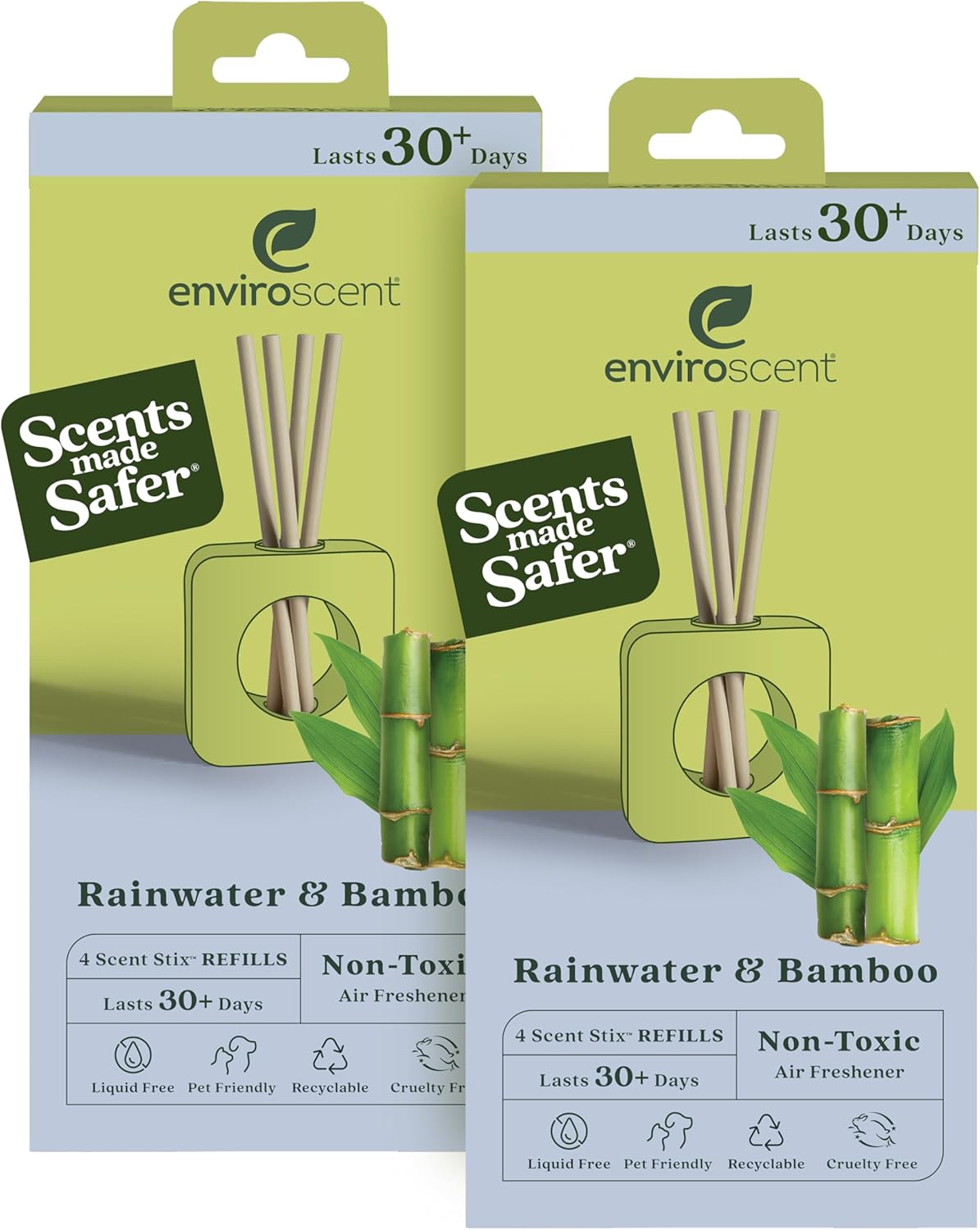 Amazon.com: Enviroscent Non-Toxic Air Freshener for Home (Rainwater ...