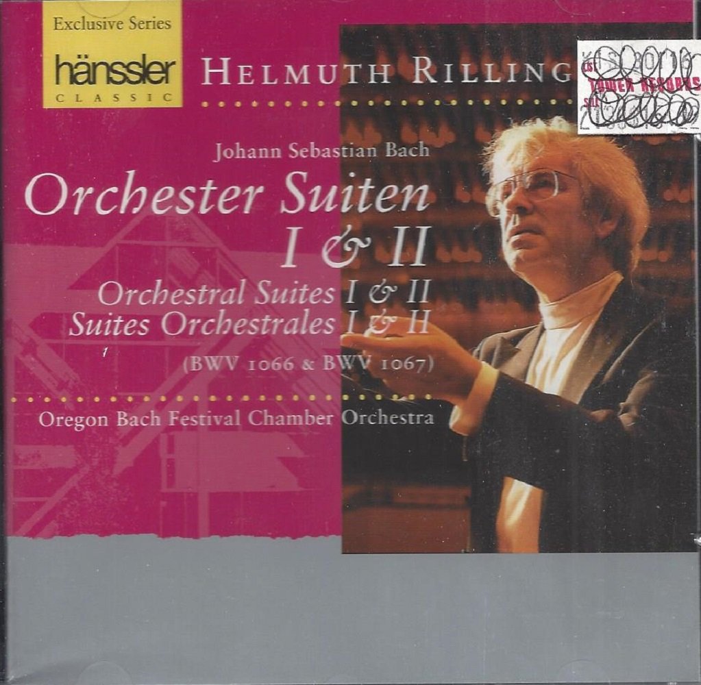 Bach, Oregon Bach Festival Orch, Rilling - Orchestral Suites 1 & 2 ...