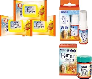 Nuage Hayfever Relief Wipes 3pk - 1 Hayfever Balm Pollen Barrier - 1 ...