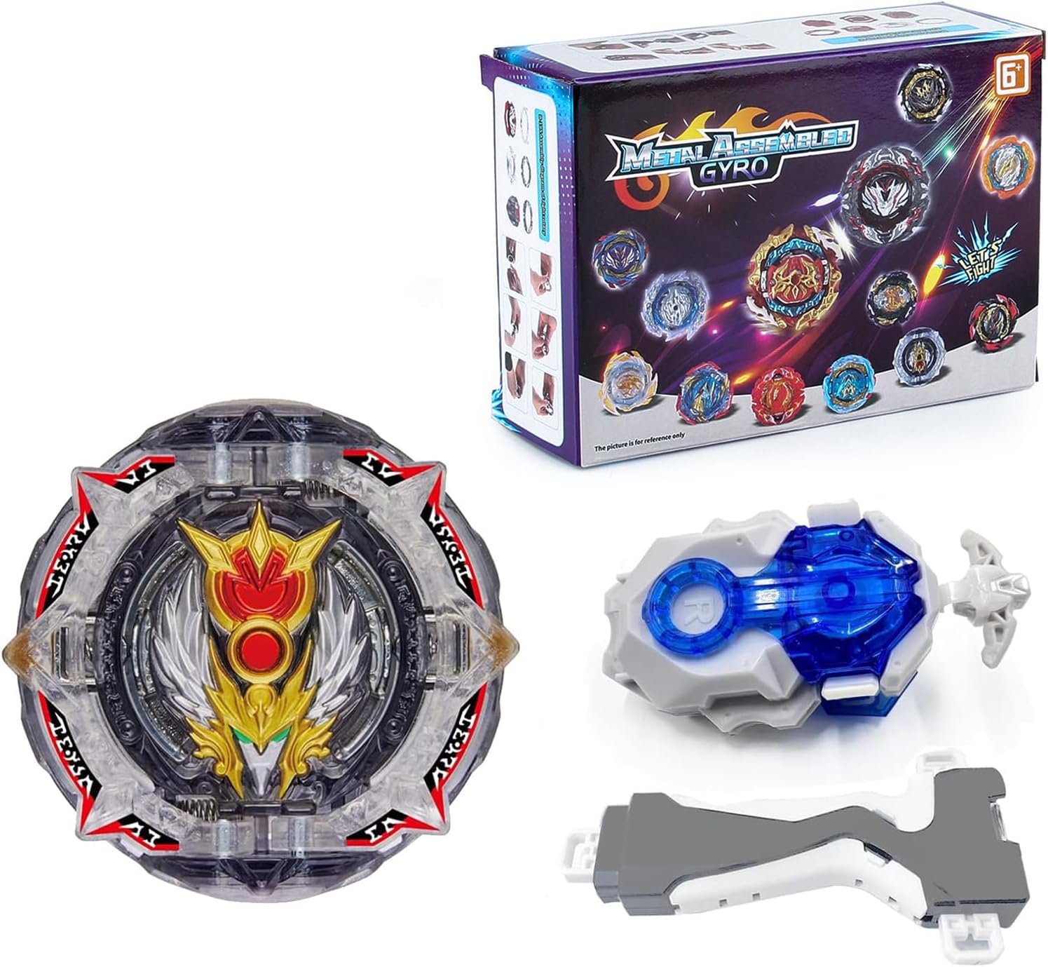 Amazon.com: Hozuumo Gyro Battling Top Burst Gyro Toy Set, with Gyro ...