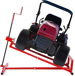 Riding Lawn Tractors Riding Lawn Mower Lift Jack, Lifting Platform 880 Lbs Weight Capacity ...