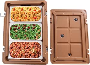 Amazon.com: KIOPOWQ Insulated Food Pan Carrier Hot Boxes for Catering ...