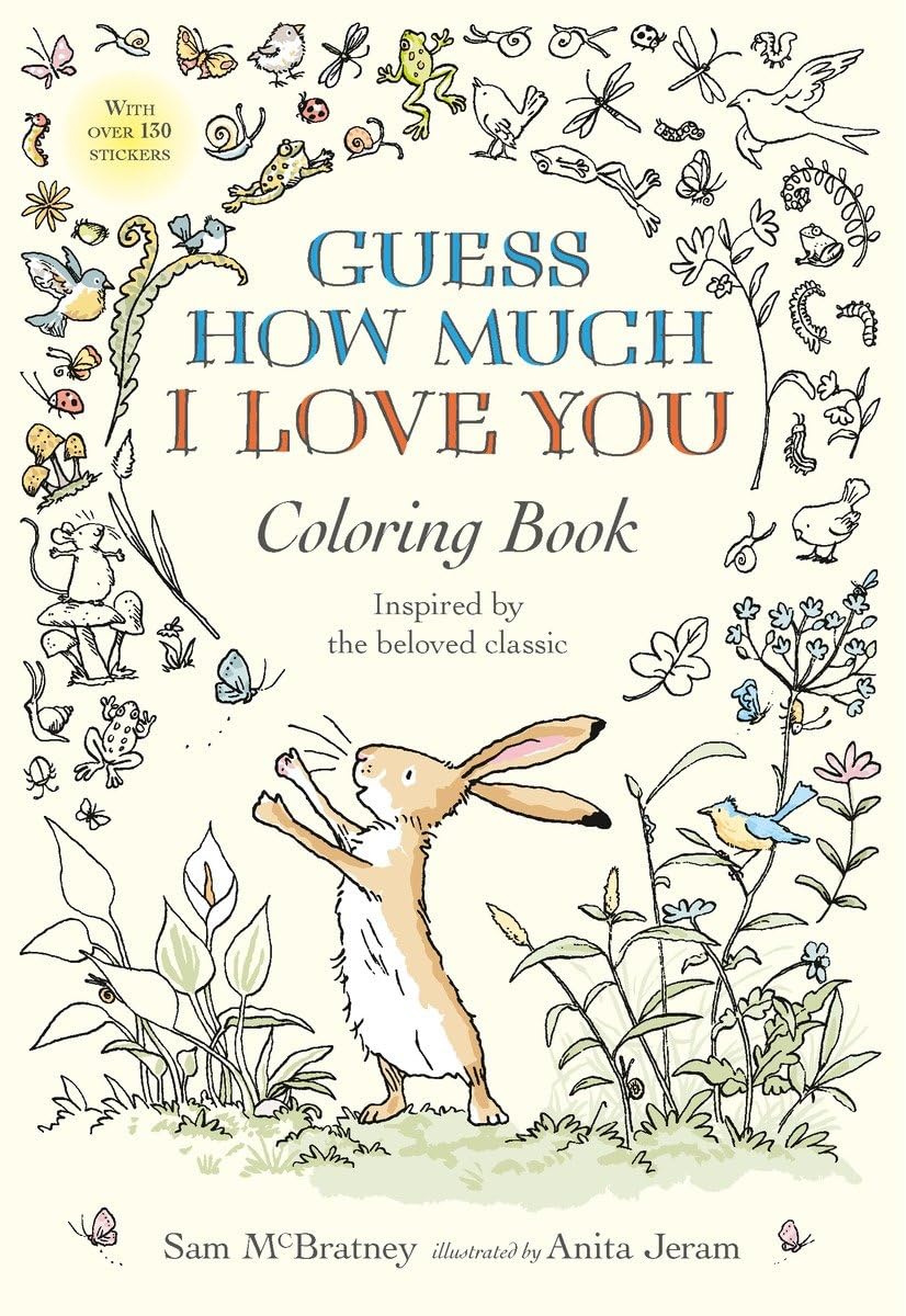 Amazon | Guess How Much I Love You Coloring Book | McBratney, Sam ...